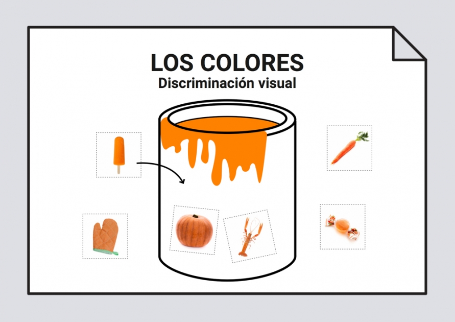 Colores - Discriminación visual: Discriminación visual #Soyvisual