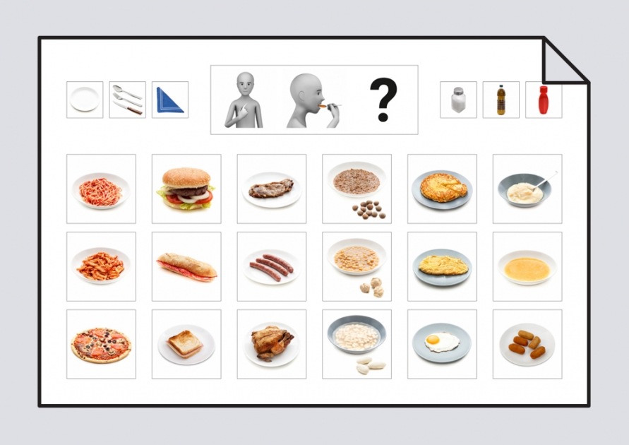 Tablero de comunicación - Comidas y bebidas 1: Tablero de comunicación ...