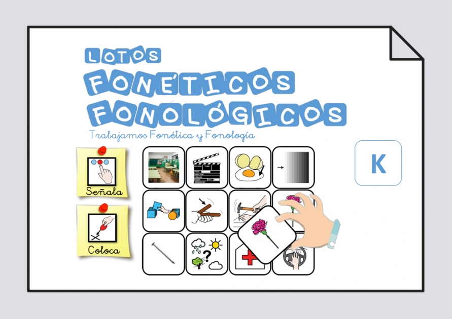 Loto - Letra K: Conciencia fonológica #Soyvisual
