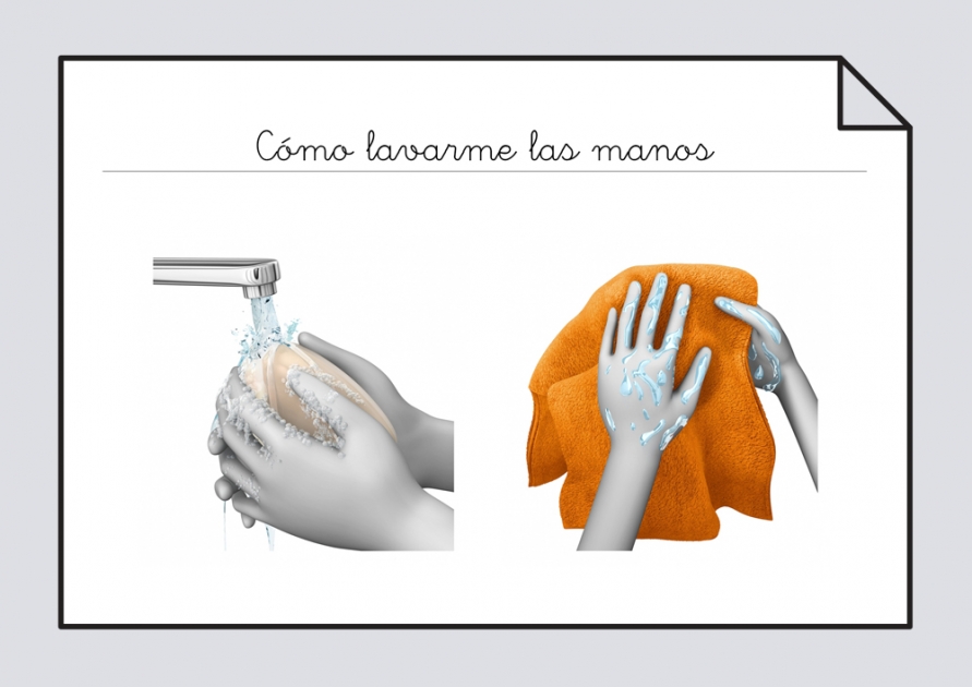 Lavarse las manos: Rutinas #Soyvisual