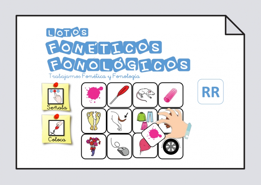 Loto - Letra RR: Conciencia fonológica #Soyvisual