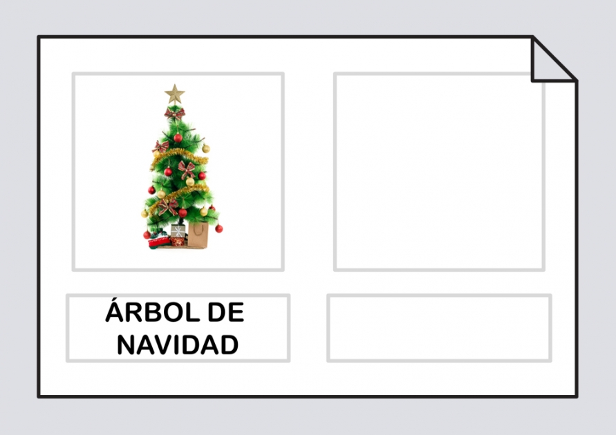 Cuadernillos de vocabulario básico. La Navidad: Vocabulario #Soyvisual