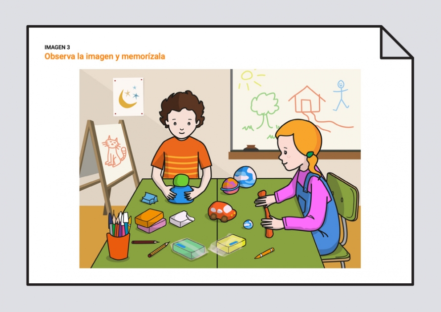 Observar una imagen y memorizarla: Memoria #Soyvisual