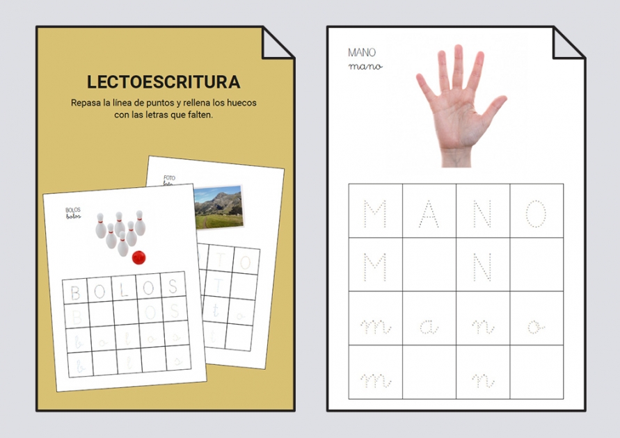 Lectoescritura. Mayúsculas y minúsculas: Lectoescritura #Soyvisual