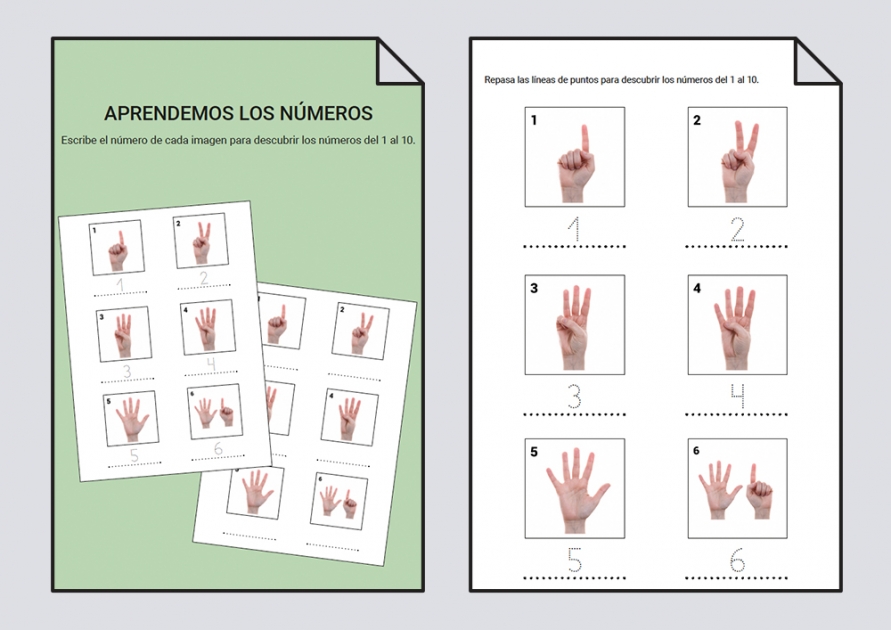 Aprendemos los números: Matemáticas #Soyvisual