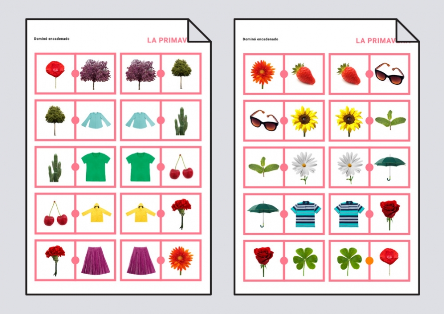 Dominó la primavera: Atención y concentración #Soyvisual