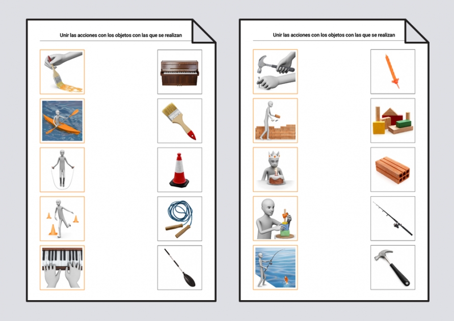 Acciones y objetos 2: Vocabulario #Soyvisual