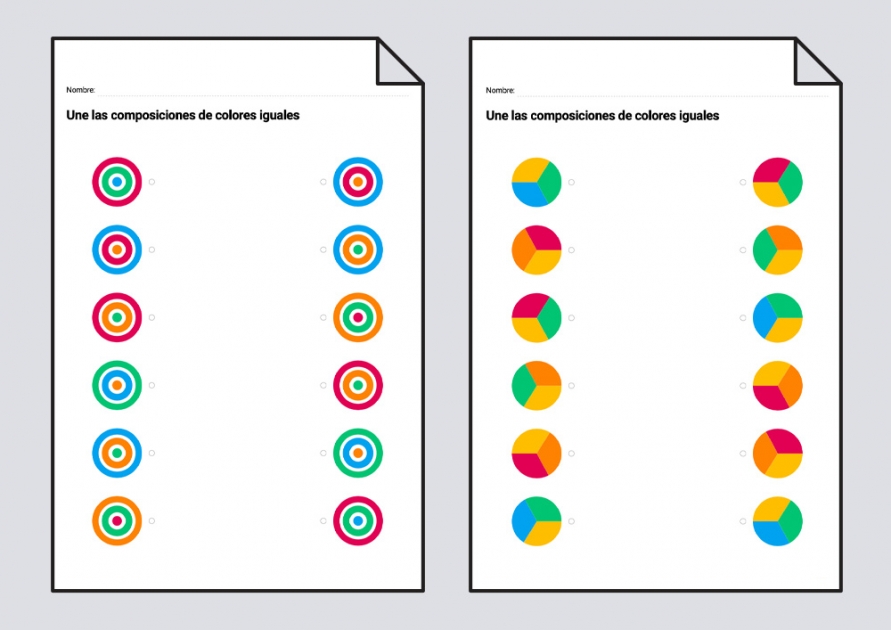 Formas y colores 1: Atención #Soyvisual