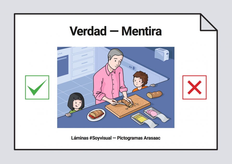 Verdad o Mentira 1: Comprensión / Expresión oral - Lectoescritura # ...