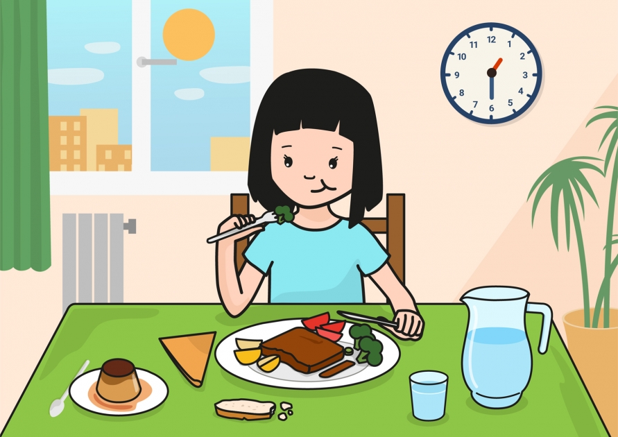 Las comidas del día. La comida #Soyvisual