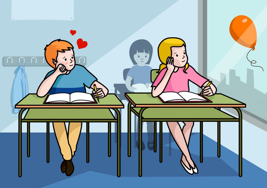 La niña está distraída #Soyvisual